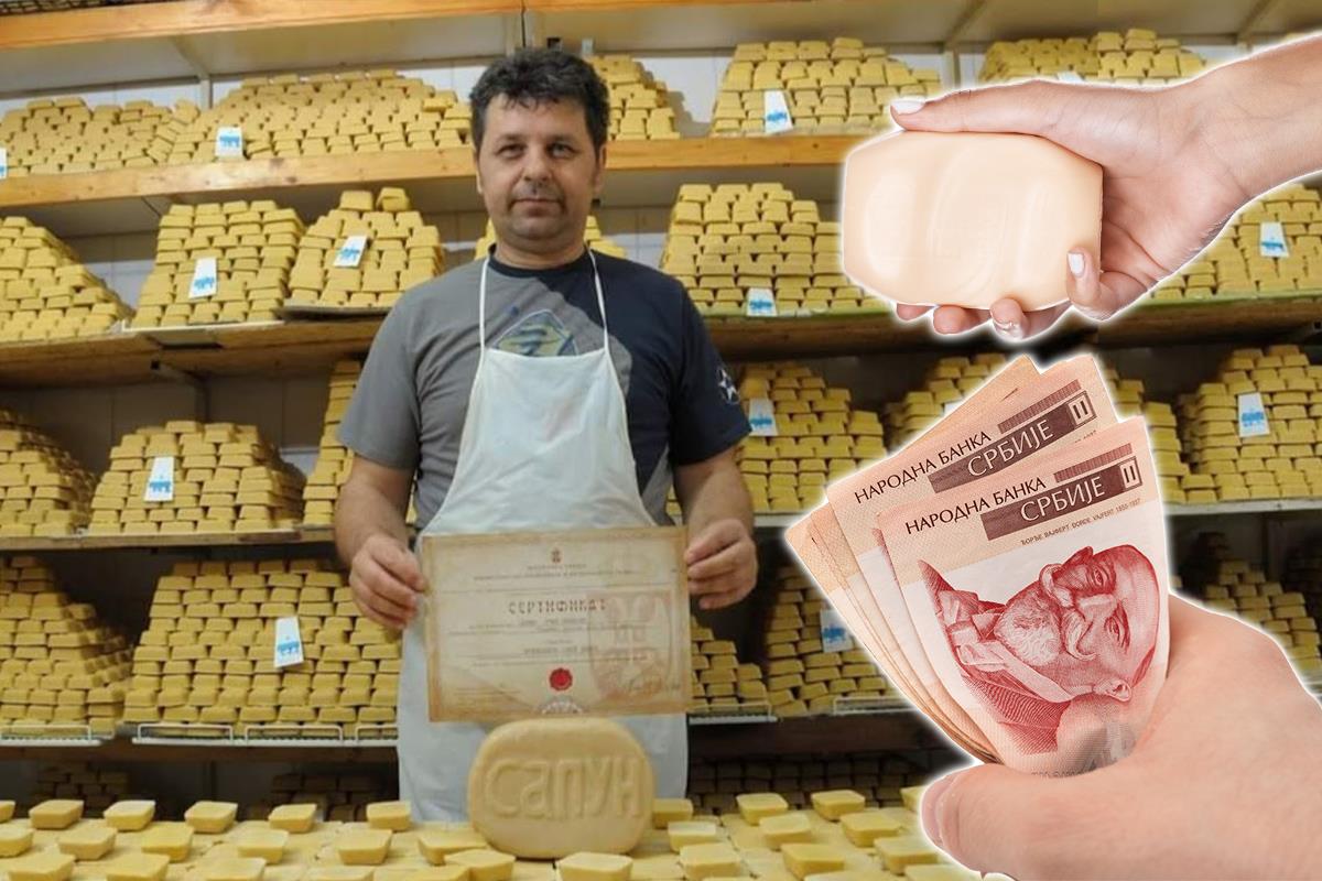 Željko pravi sapune od kozjeg mleka | Biznis Kurir