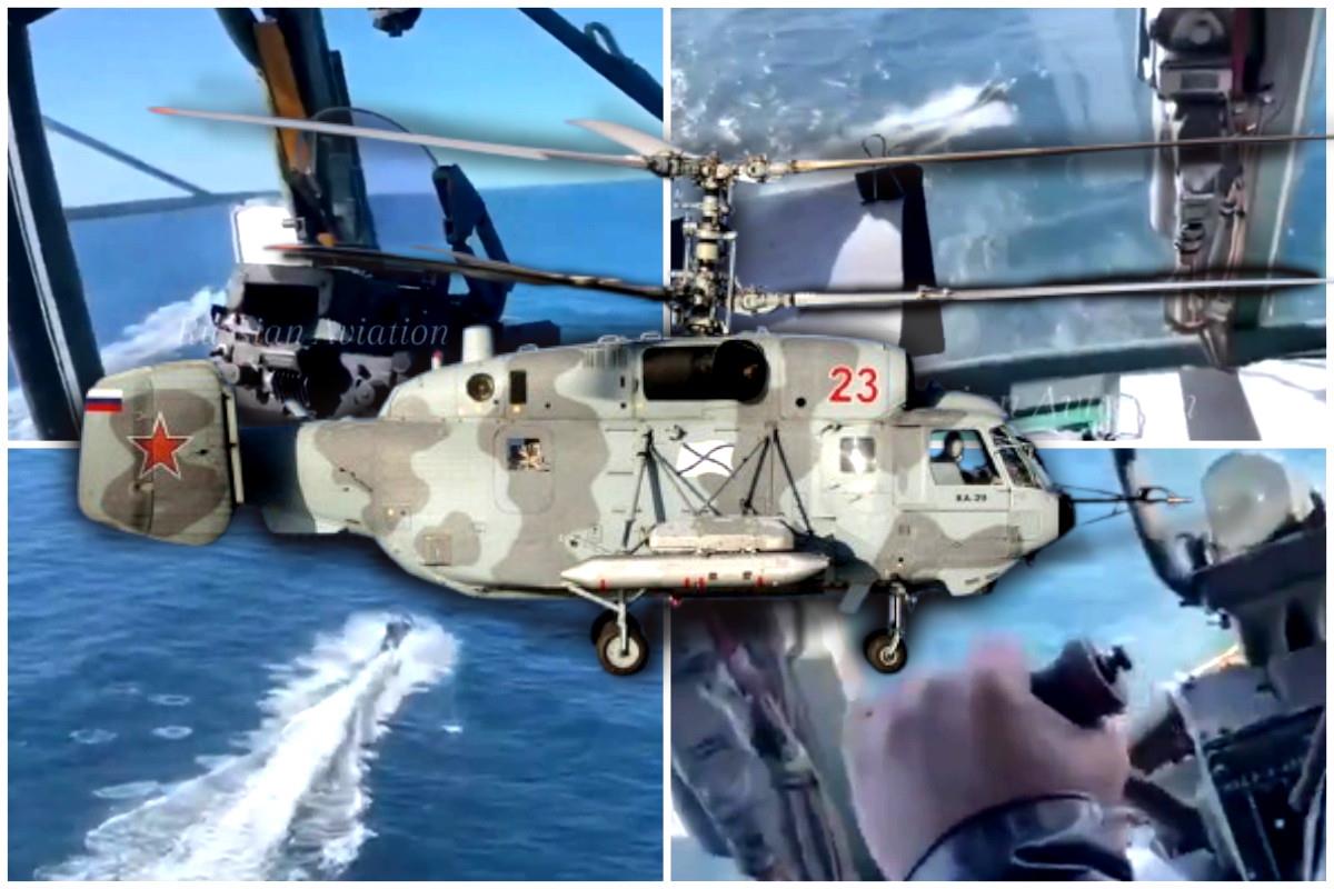 Dramatičan snimak iz Ukrajine - Ruski helikopter u poteri za ukrajinskim dronom (Video) | Kurir