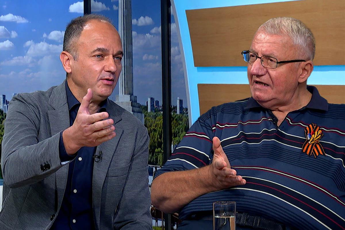 Žestok okršaj pred kamerama Kurira! Šešelj oštro odbrusio Vuletiću: Prestani da pričaš gluposti ...