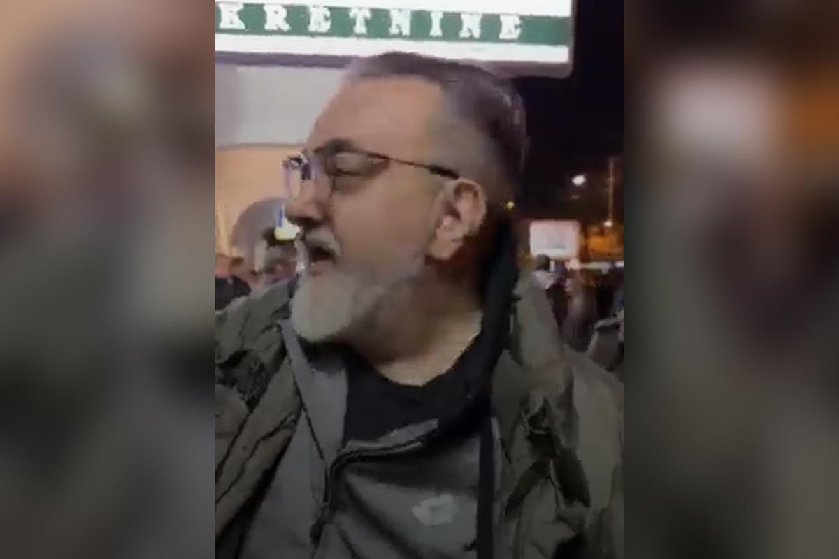 Svetozar Čiplić na proteste u Novom Sadu i u napad na prostorije SNS ...