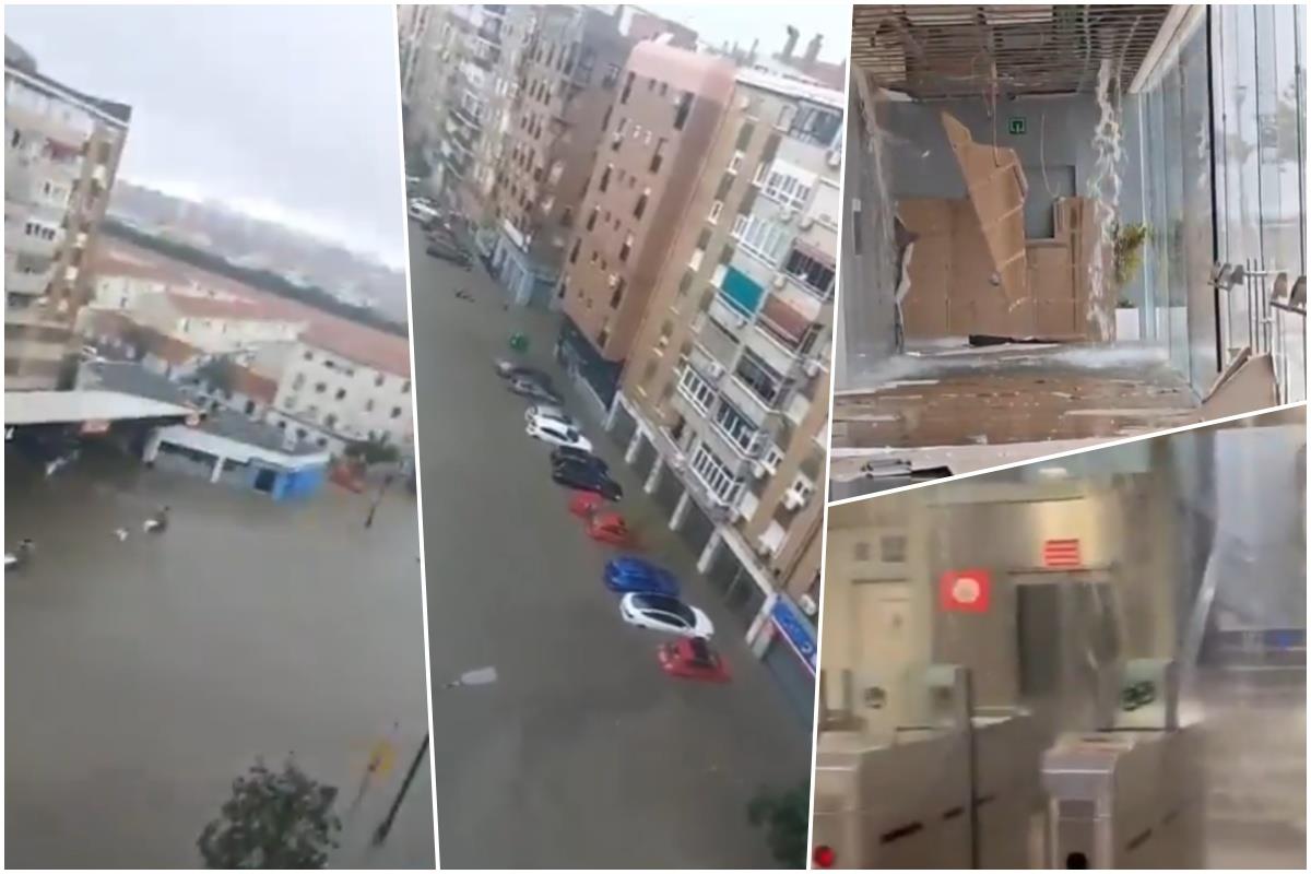 Nastavljaju se velike poplave u Španiji, Malaga na udaru | Kurir