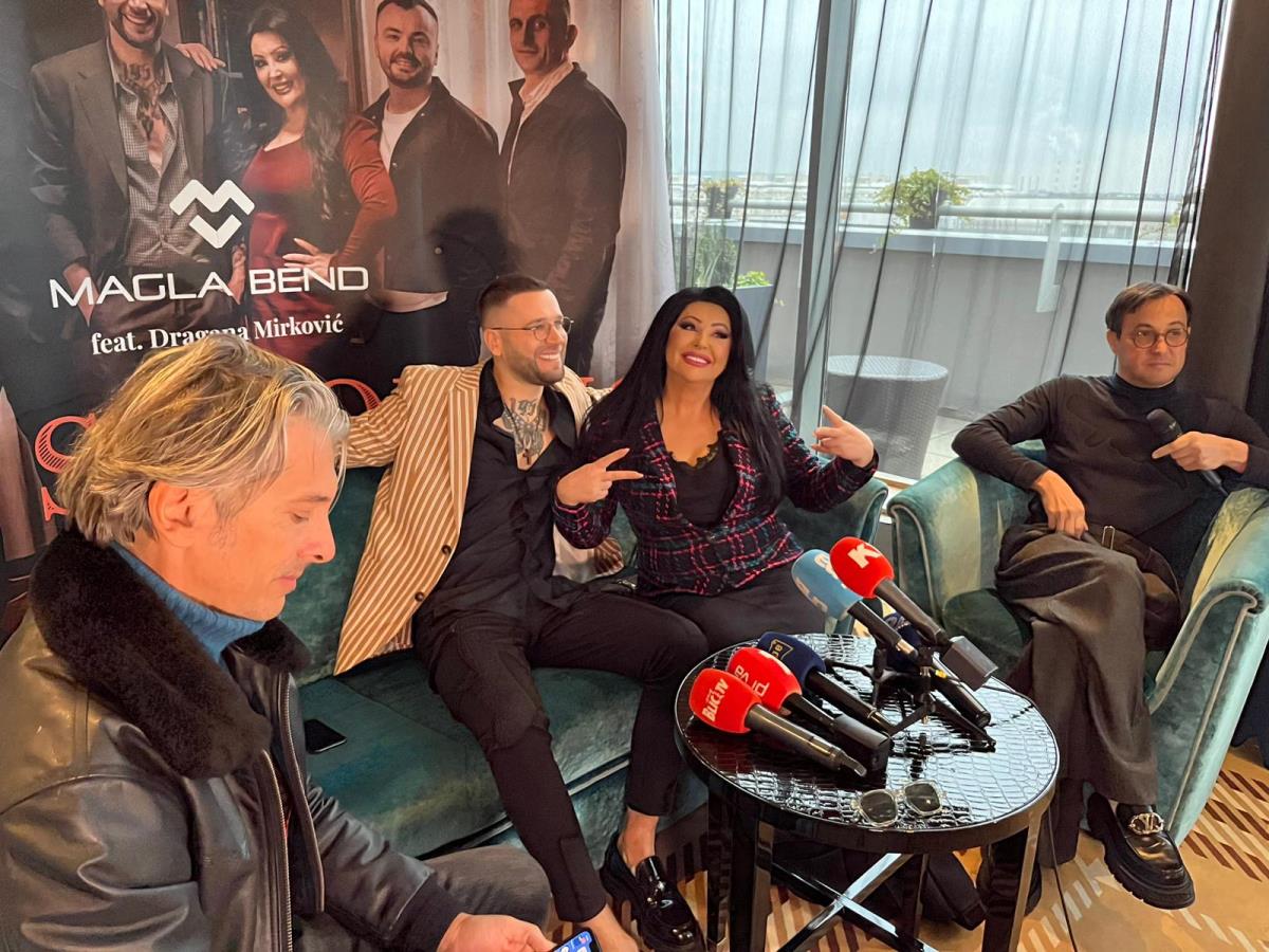 Dragana Mirković i Magla bend ukrstili glasove | Kurir
