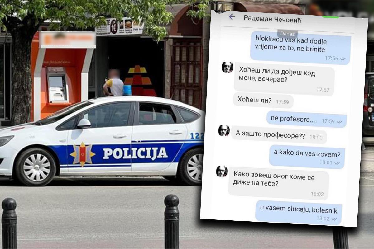 Profesor podgoričke gimnazije optužen za polno uznemiravanje bivše učenice, slao joj jezive ...