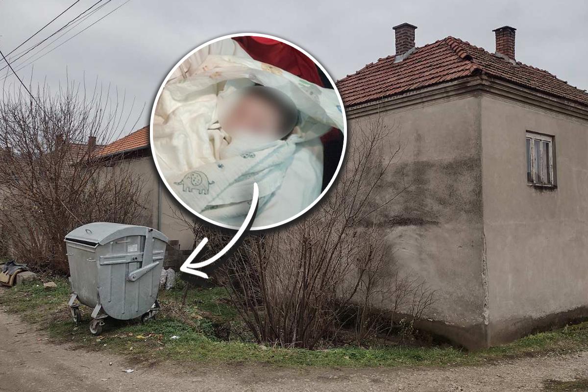 Evo kako će se zvati beba koja je ostavljena u kontejneru | Kurir