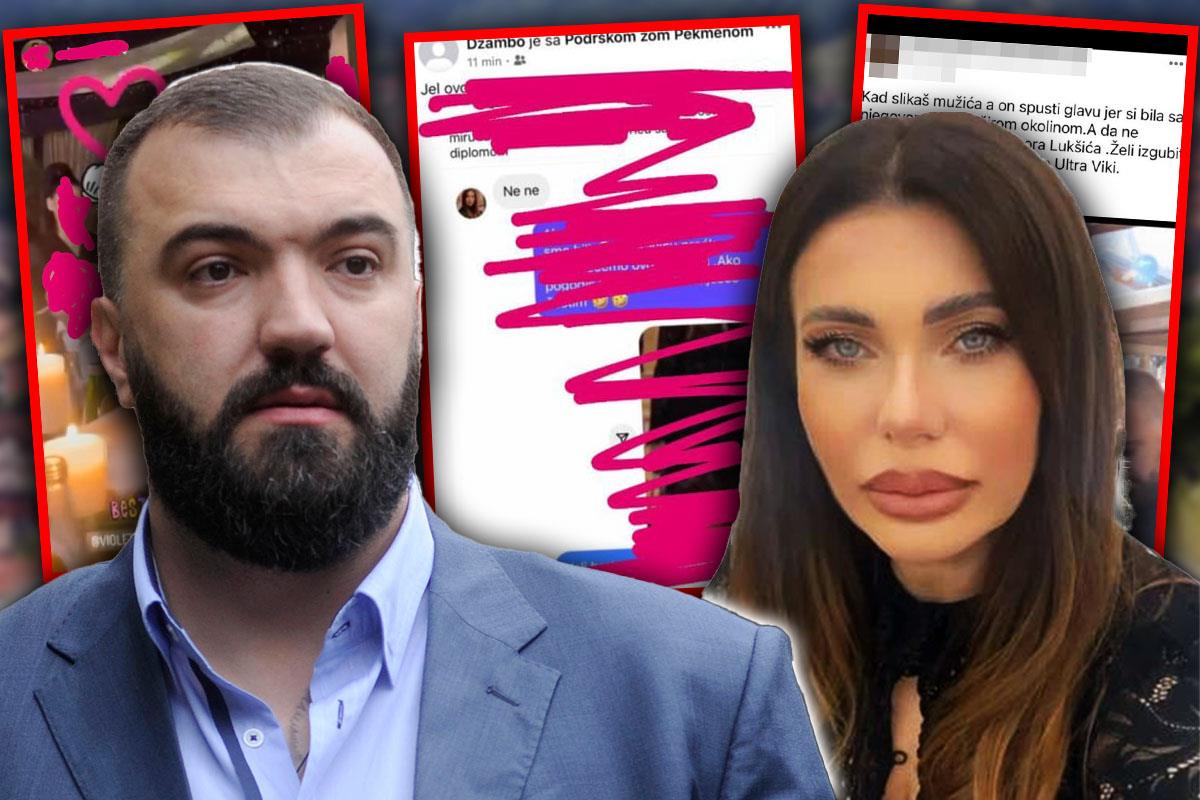 Ovo je prepiska zbog koje je pekovićeva žena tužila njegovu devojku! Violeta sve dostavila ...