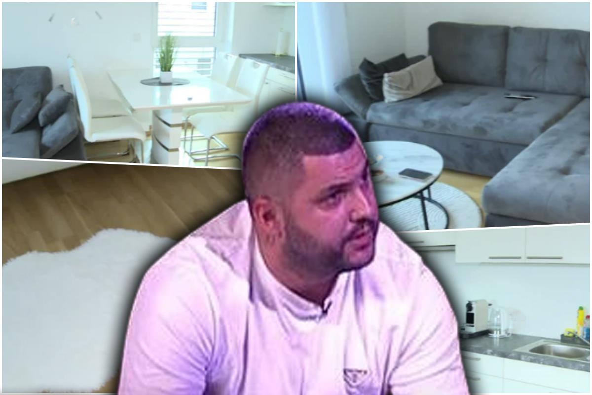 Zavirite u luks stan Asmina Durdžića! Otvorio vrata svog doma u Lincu, u spavaćoj sobi ogromni ...