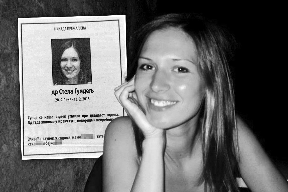 Prošlo je 12 godina od ubistva lepe Stele Gundelj | Kurir