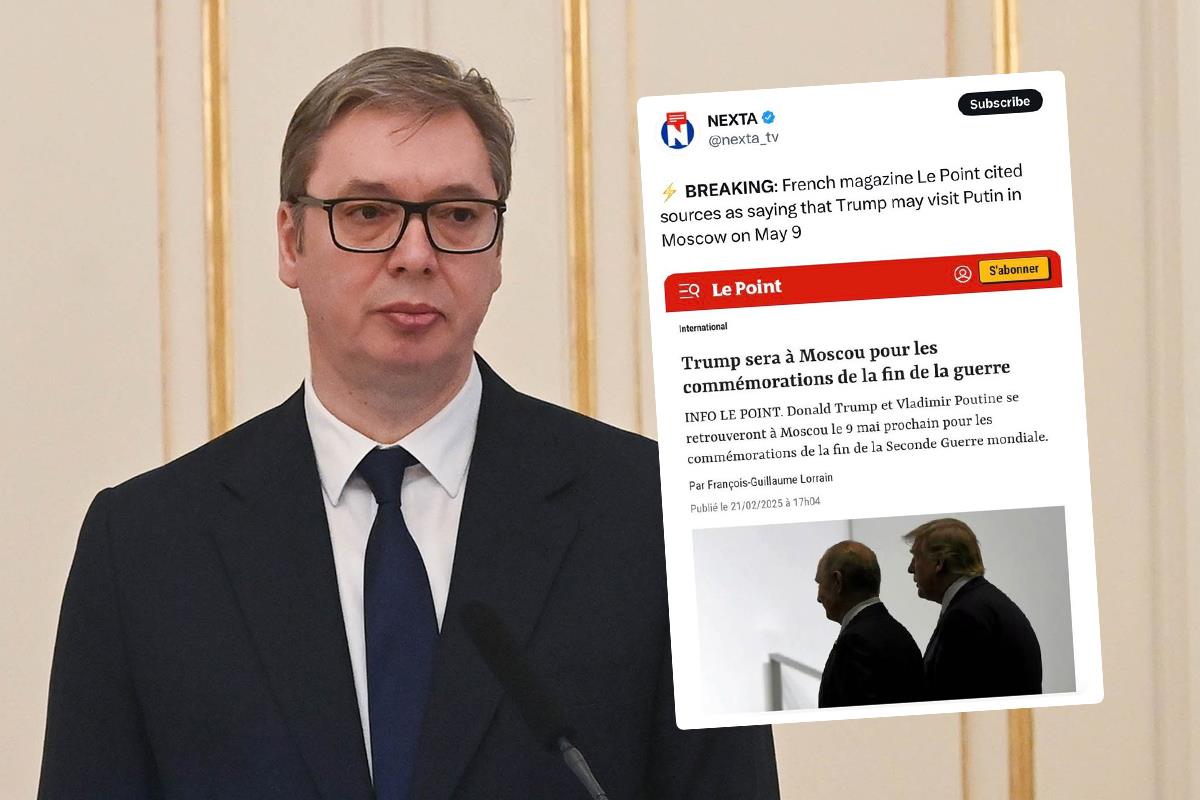 PREDSEDNIK VUČIĆ JE OVO VEĆ NAJAVIO: Tramp ide kod Putina u Moskvu u ...