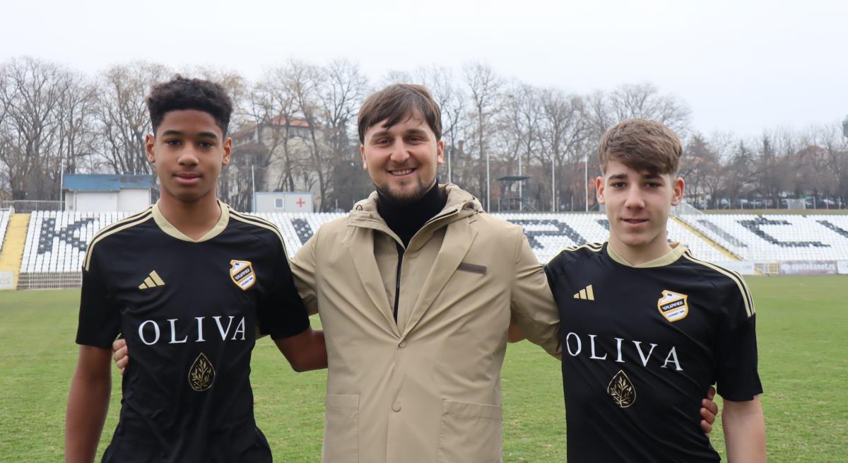 Veliki dan u Čukaričkom, ugovore potpisali najtalentovaniji u Srbiji, Danilo Fekete i Endrju ...