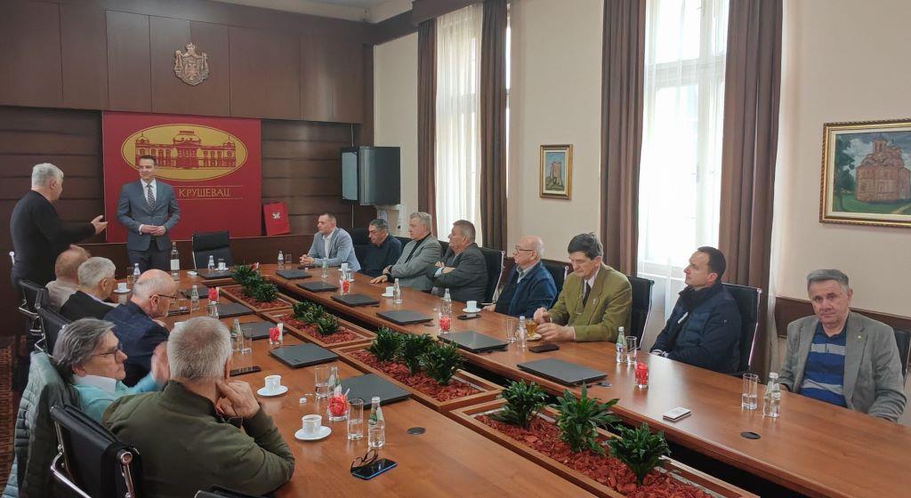 GRADIĆE SE DOM BORACA: Visoka delegacija SUBNOR Srbije posetila ...