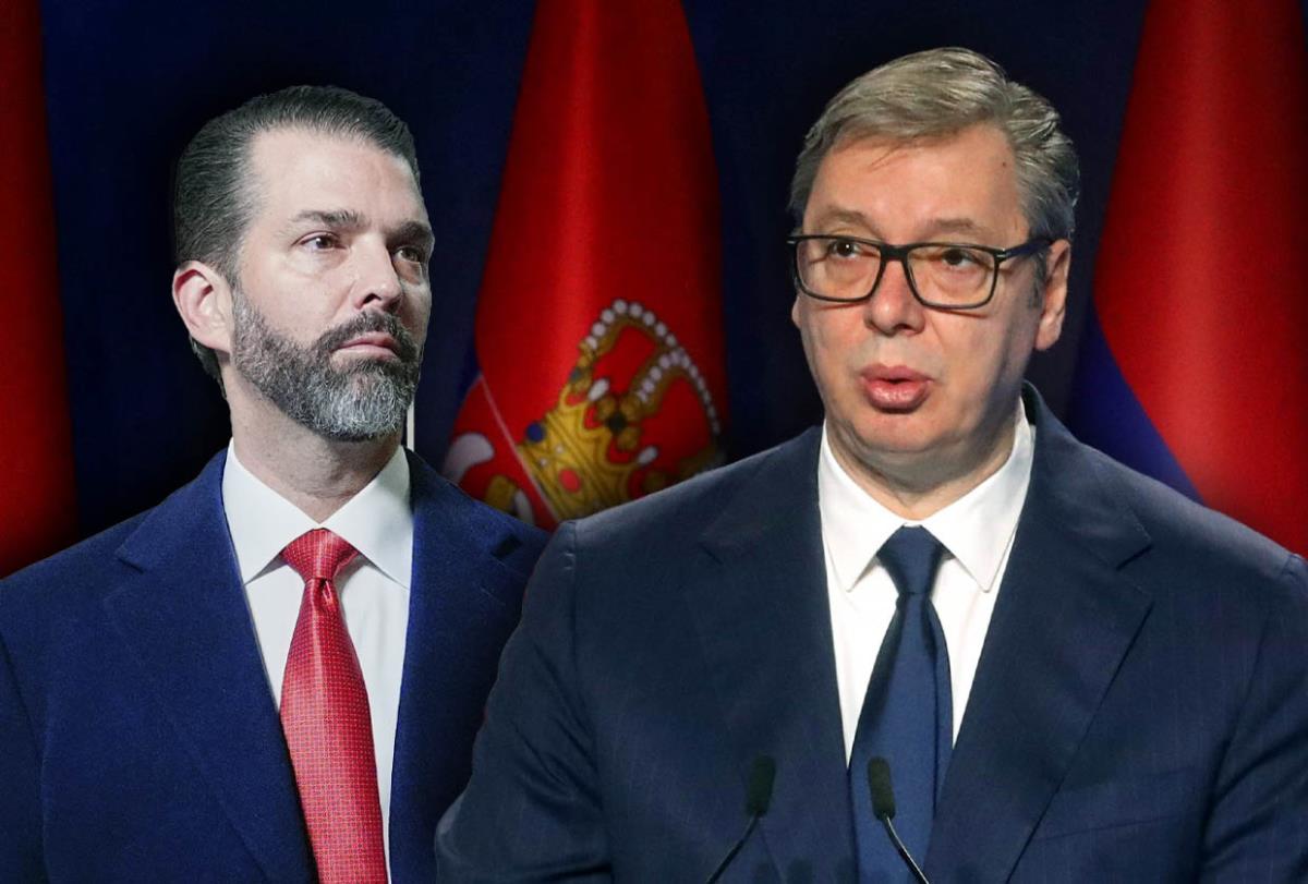 O čemu će razgovarati Vučić i Donald Tramp Junior | Kurir