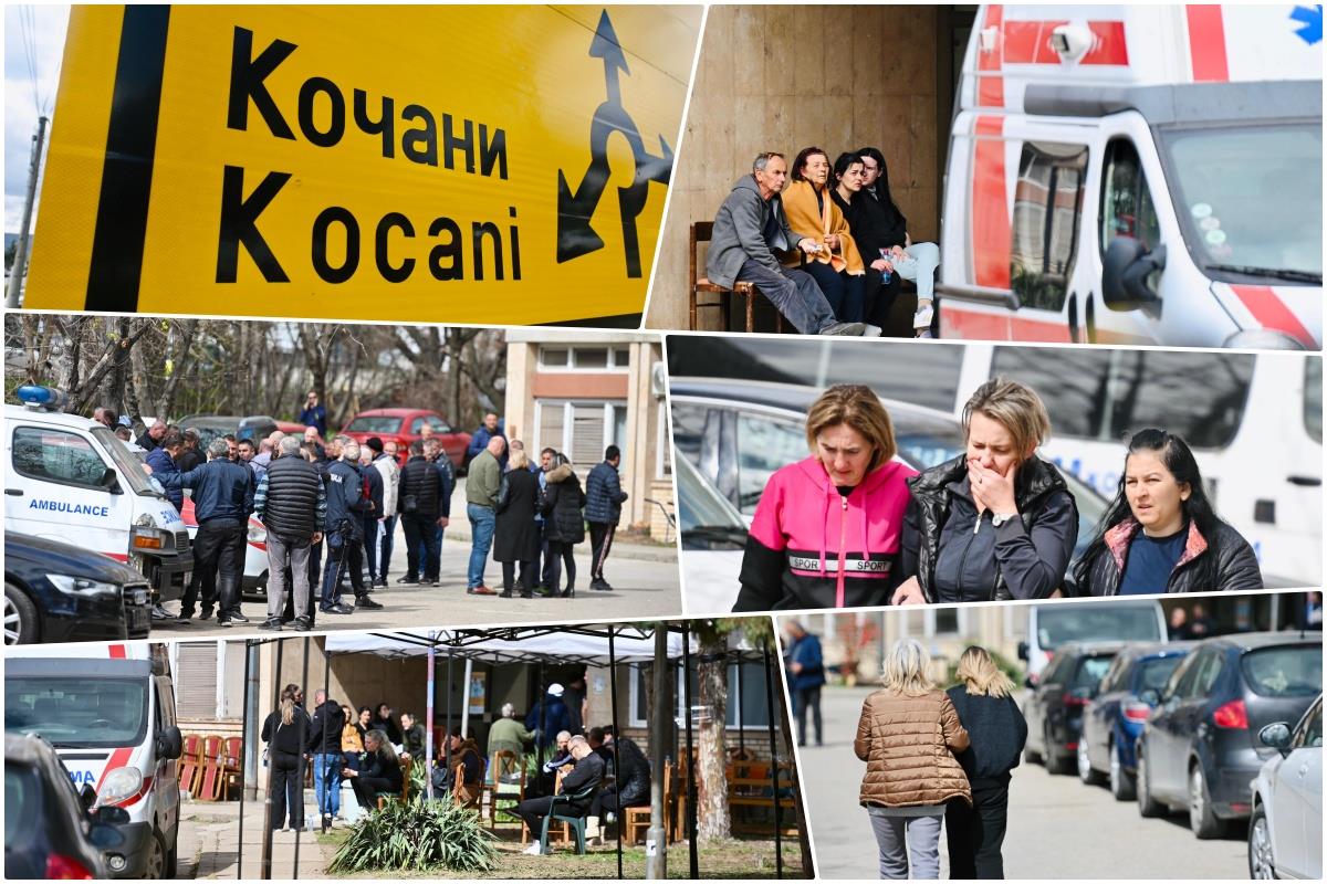 Reporter Kurira ispred Opšte bolnice u Kočanima | Kurir