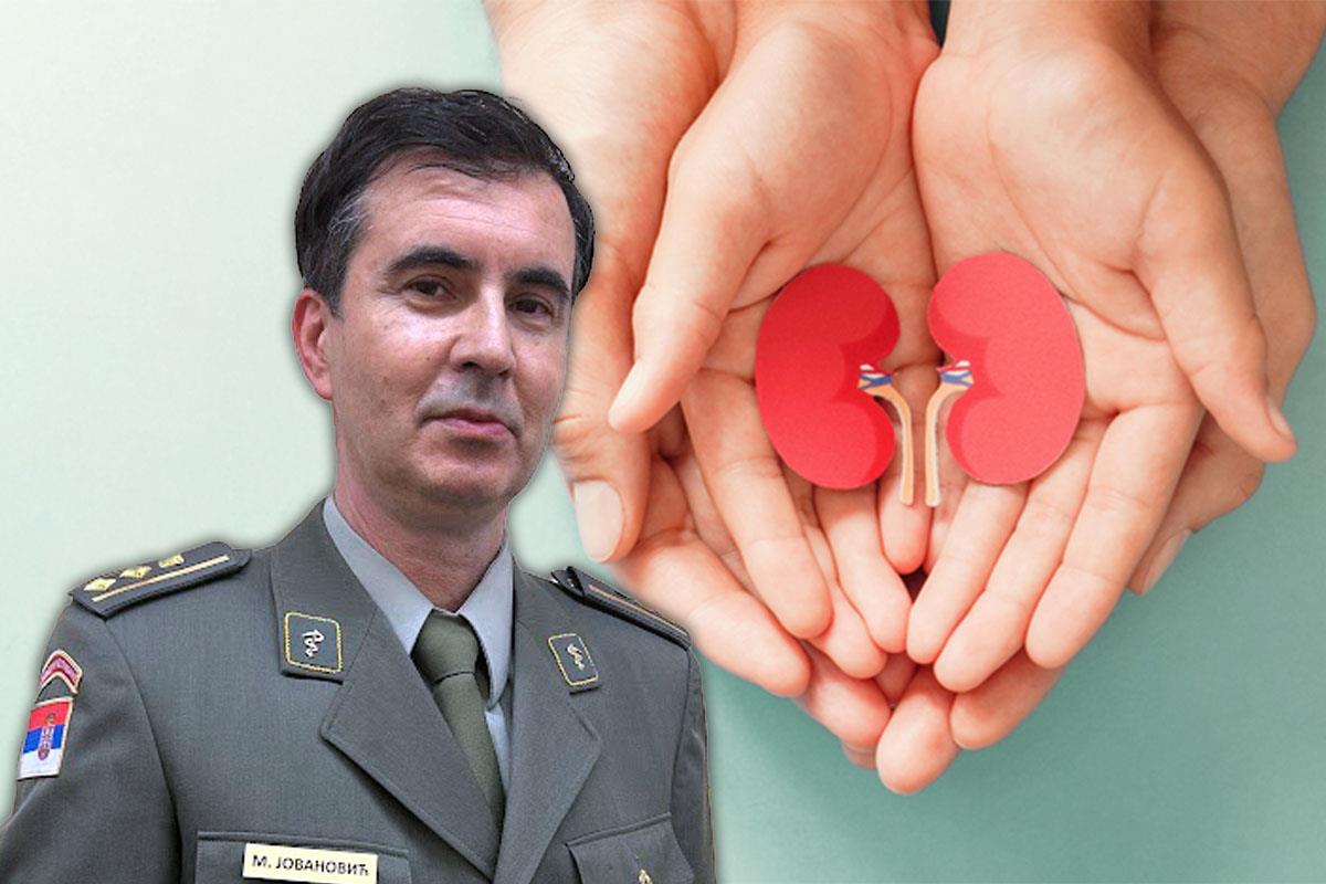 Pukovnik dr Mirko Jovanović: Spasiti život darivanjem organa je ...