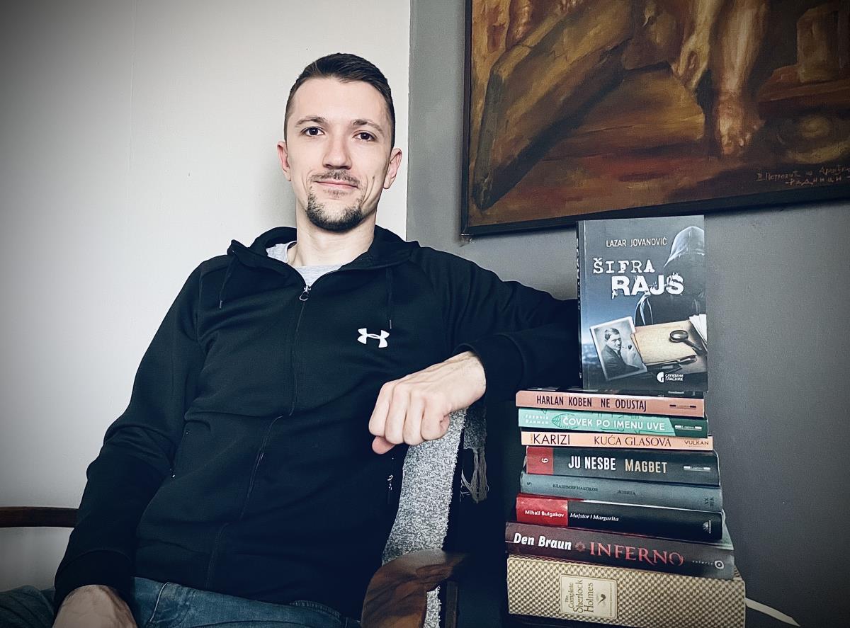 Lazar Jovanović o novom romanu "Gavranov paradoks" | Kurir