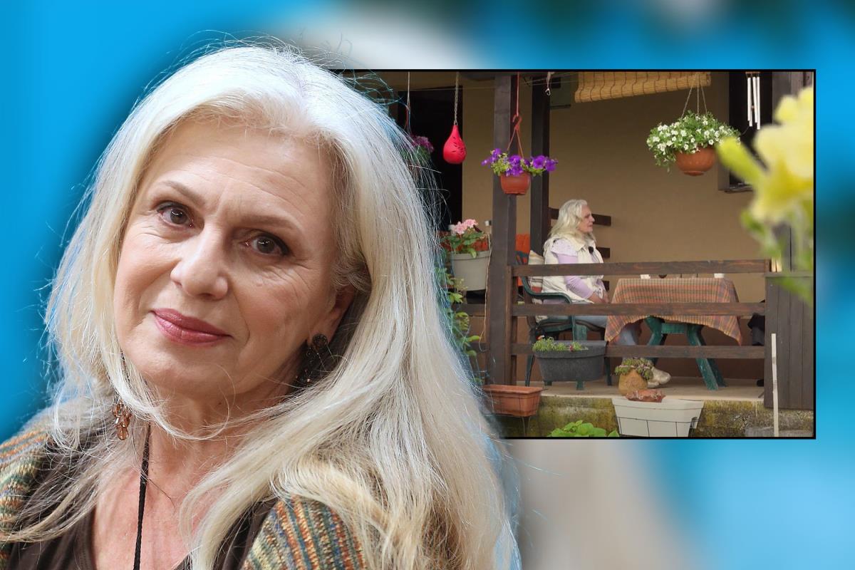 Centar Beograda zamenila selom Ovo je dom Maje Odžaklijevske, dvorište u cveću, čuju se samo ...