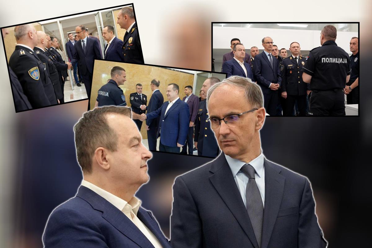 Premijer Macut i ministar Dačić u poseti Komandno-operativnom centru ...