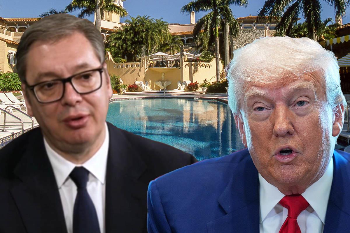 ovde će se sastati vučić i tramp mar a lago | Kurir
