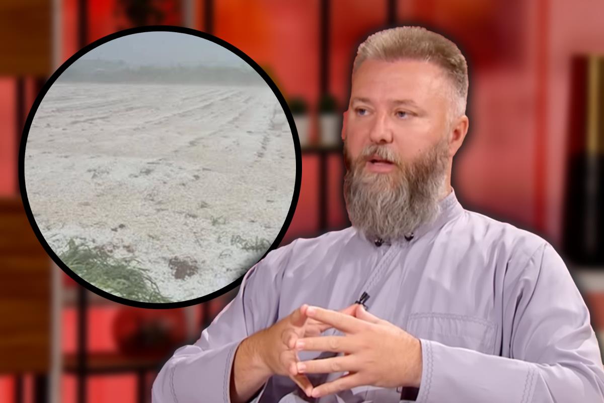 Otac Predrag Popović imanje pogođeno gradom | Kurir