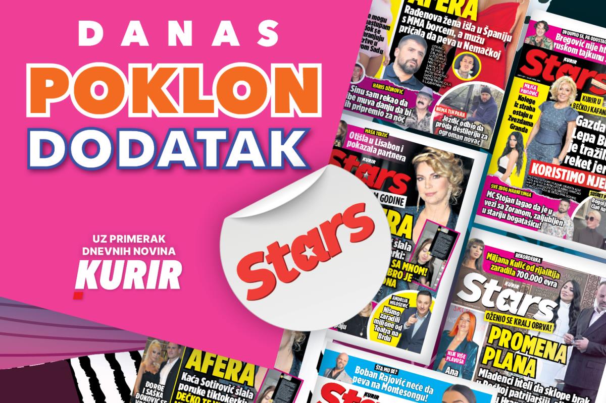 SAZNAJTE SVE O POZNATIMA UZ NOVI DODATAK STARS! | Kurir