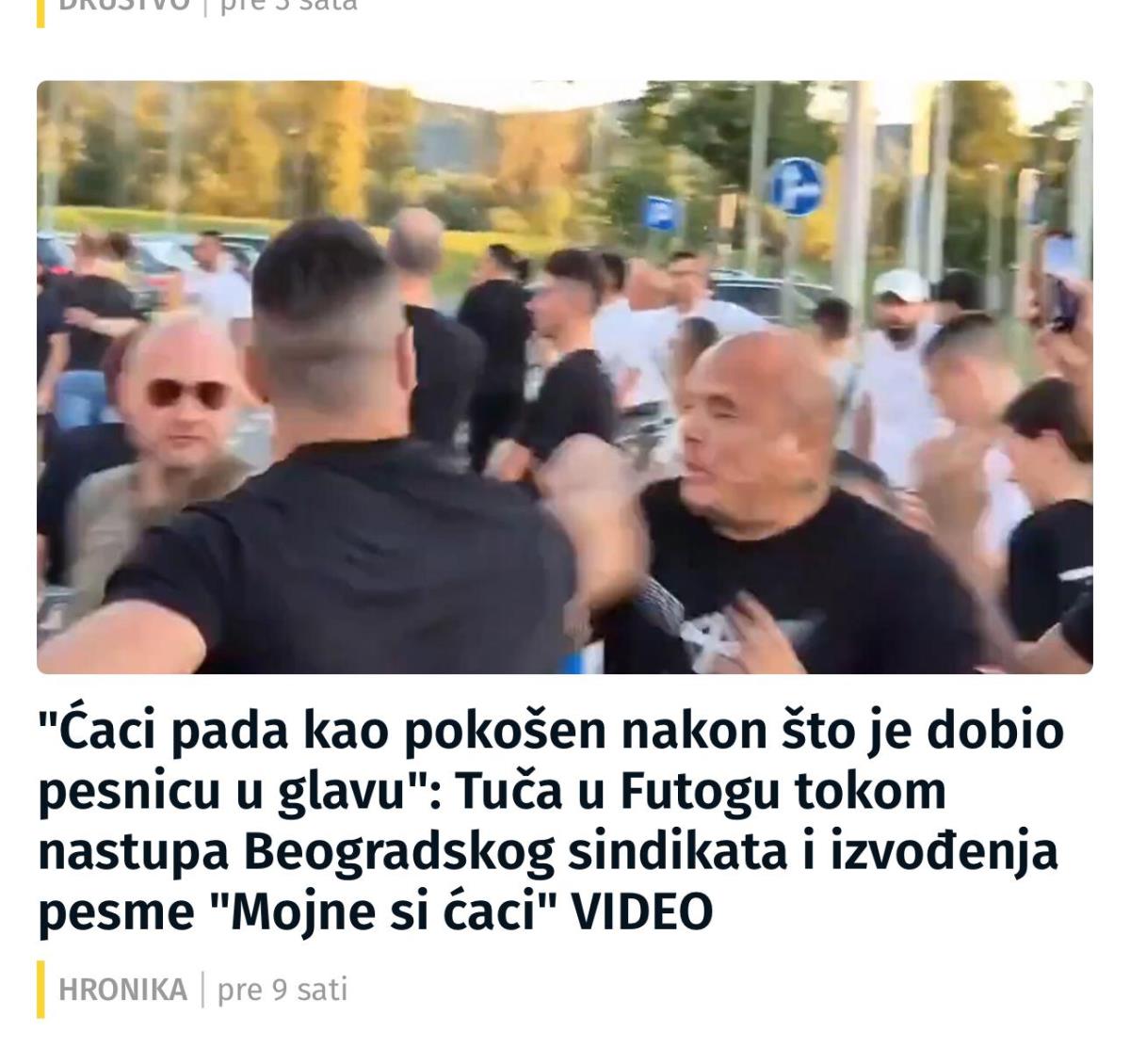 Ovo su blokaderi, samo nasilje i naslađivanje istim | Kurir