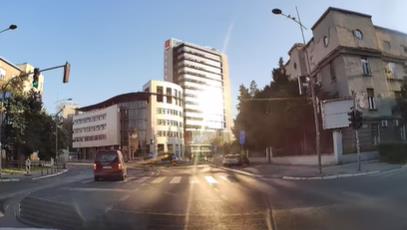 Ludi snimak vožnje u suprotnom smeru u Novom Sadu | Kurir