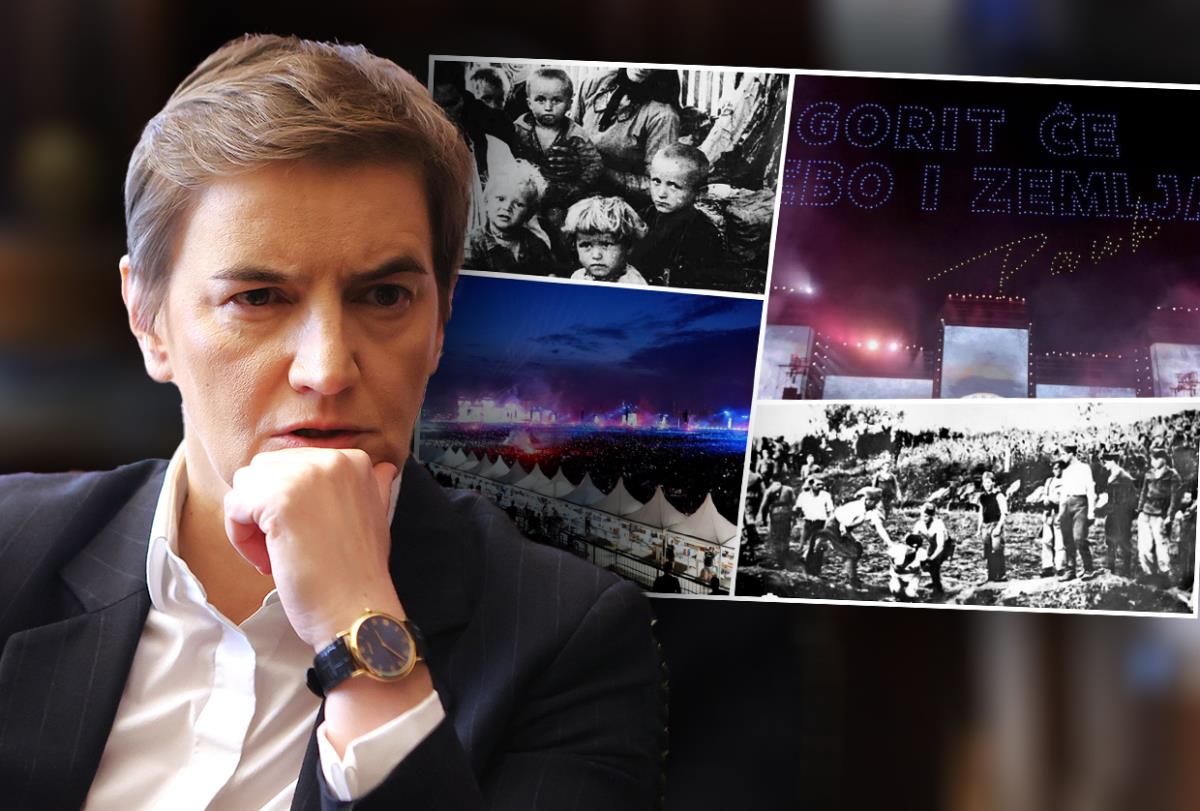 Brnabić o izostaloj osudi koncerta Tompsona | Kurir