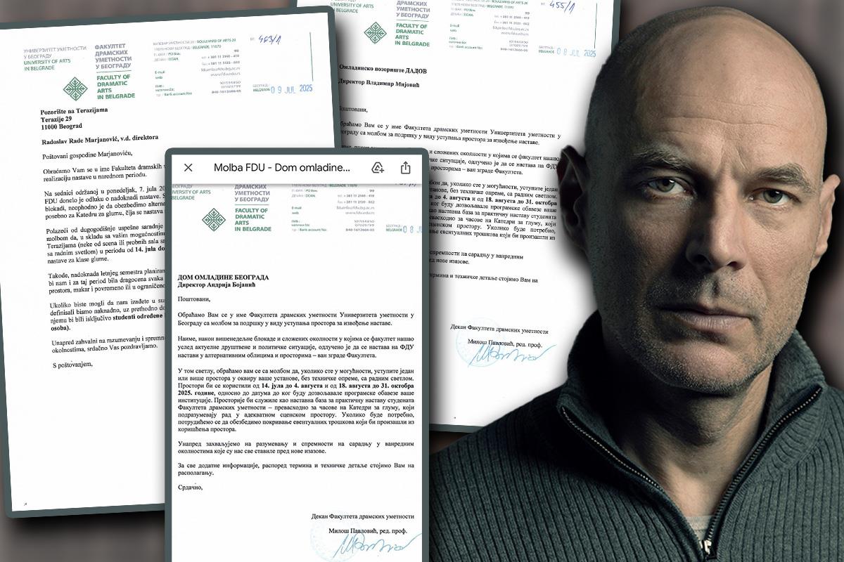 Dekan FDU kuca na sva vrata kulturnih institucija grada da im omoguće ...