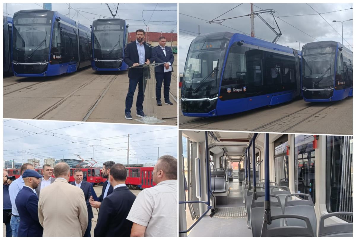 Gradonačelnik Beograda šapić predstavio Nove tramvaje: Dobro došli na prezentaciju vizantijsko ...