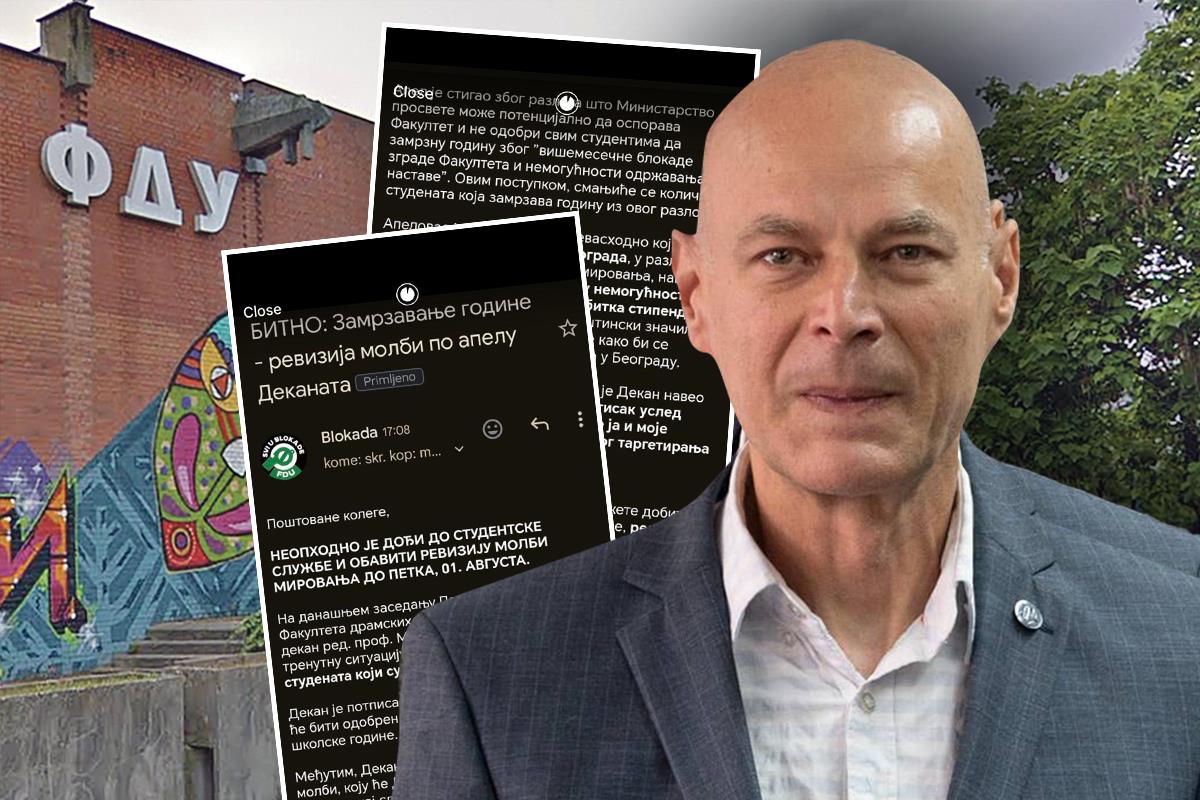 Dekan FDU uči blokadere kako da prevare državu | Kurir