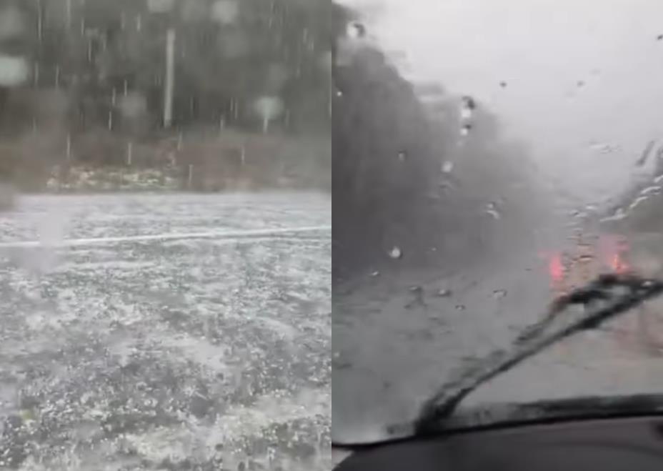 Nevreme u Valjevu i okolini, ulice plivaju, pao grad veličine golf ...