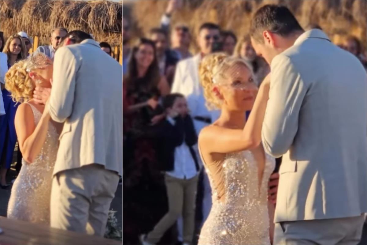 Bojana Đurašković i Marko Milošević venčali se na plaži | Kurir