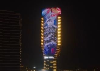 Simbol snage, tradicije i ponosa! Kula Beograd zasijala u čast vojne ...