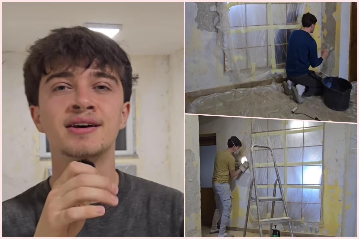 Već sam uštedeo 5.000 evra! Ivan (22) sam renovira celu porodičnu kuću ...