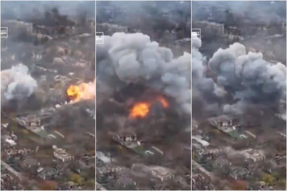 Pogledajte snimak stravičnog bombardovanja sela u Ukrajini: Rusija žestoko napada, Pokrovsk je ...