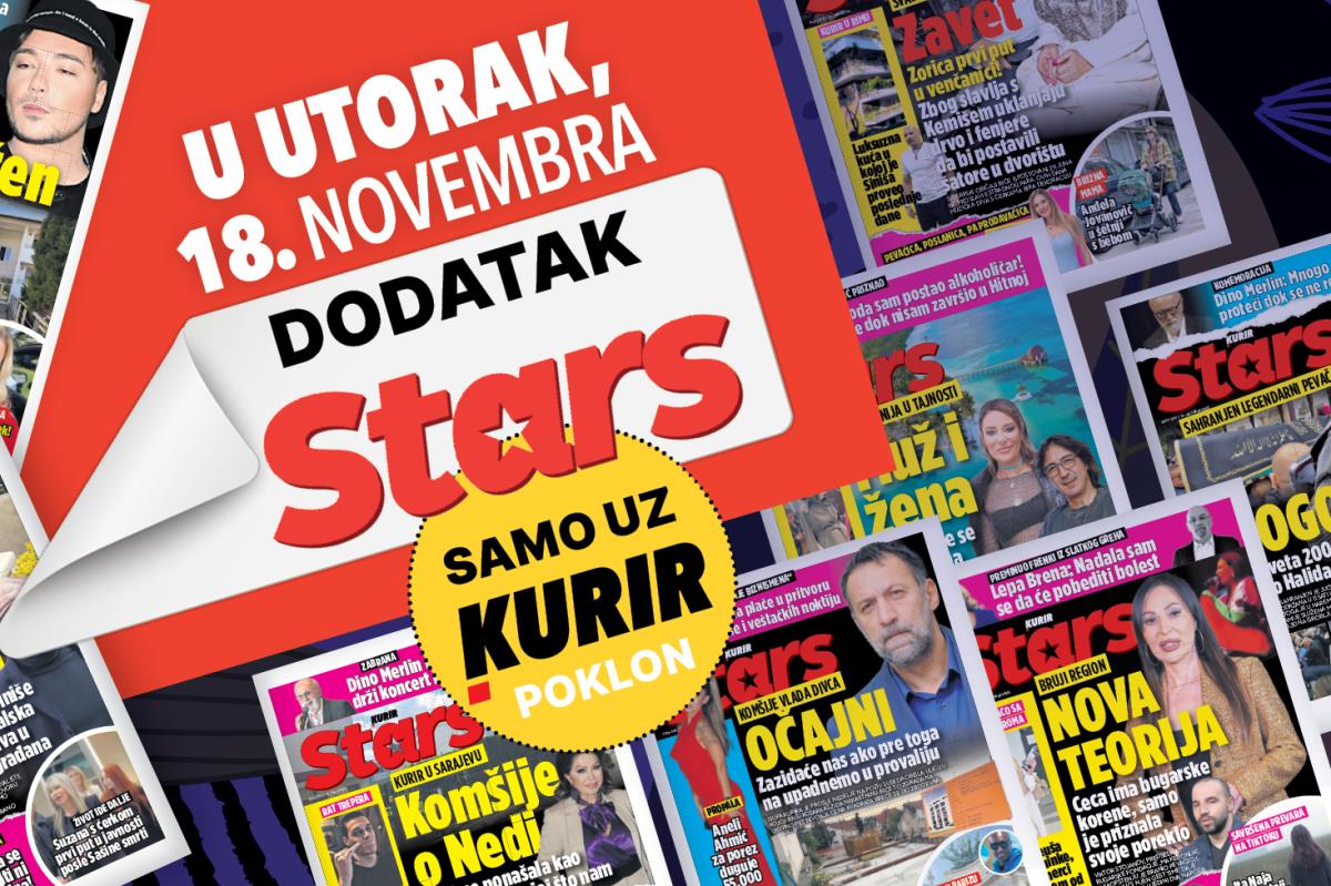 SAZNAJTE SVE O POZNATIMA UZ NOVI DODATAK STARS | Kurir