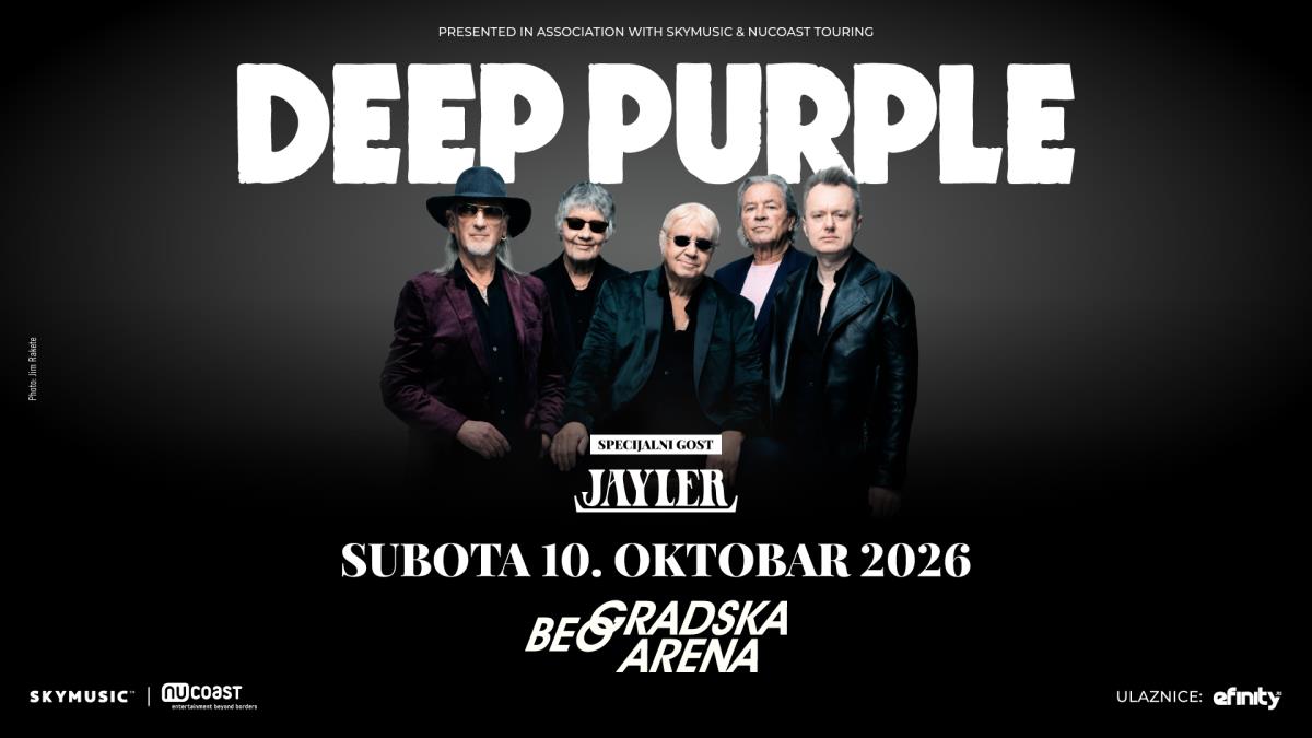 Deep Purple objavio nove datume MAD IN EUROPE turneje – U Beogradskoj ...