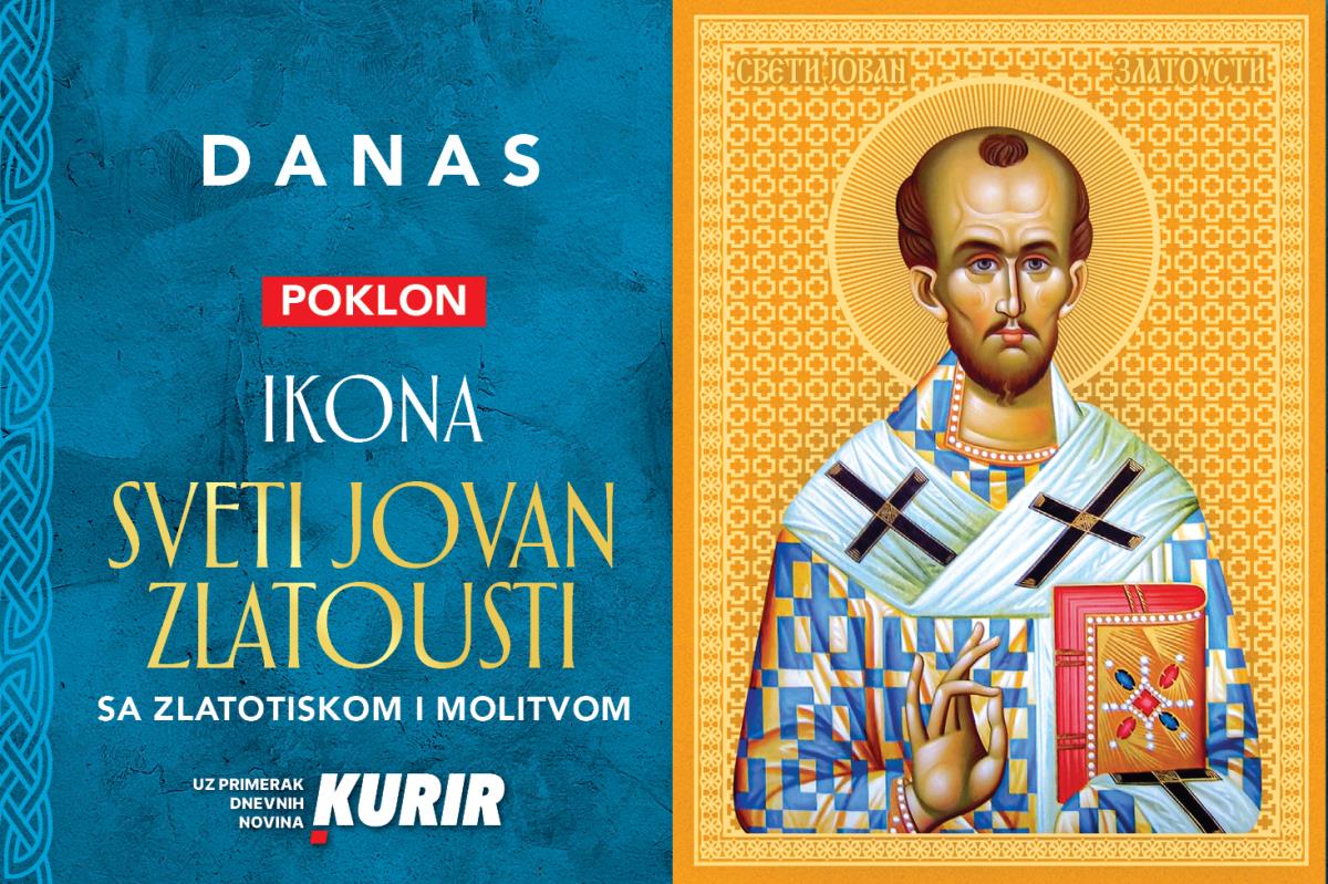 SRPSKE PORODICE OVOG SVECA SLAVE KAO KRSNU SLAVU - SVETI JOVAN ...