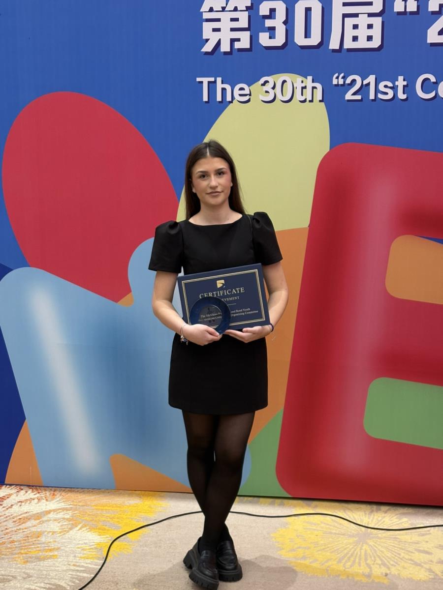 Paraćinka Jovana Milovanović briljirala na prestižnom takmičenju u Kini ...