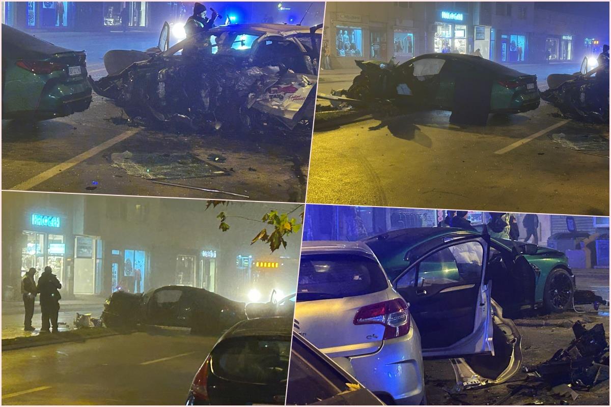 "Vozač BMW odjednom dodao gas, auto ga zaneo i udario u taksi" Očevici ...