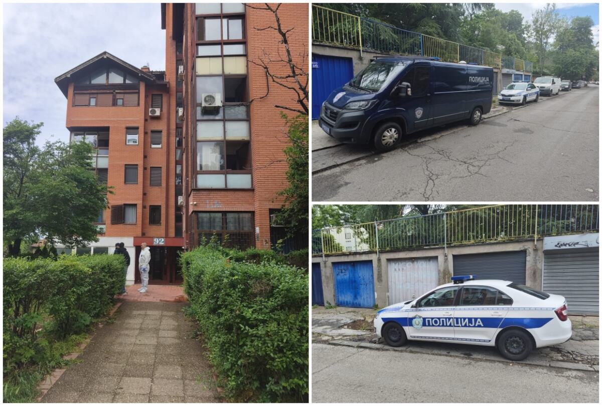 Prve slike s mesta ubistva muža na Čukarici | Kurir