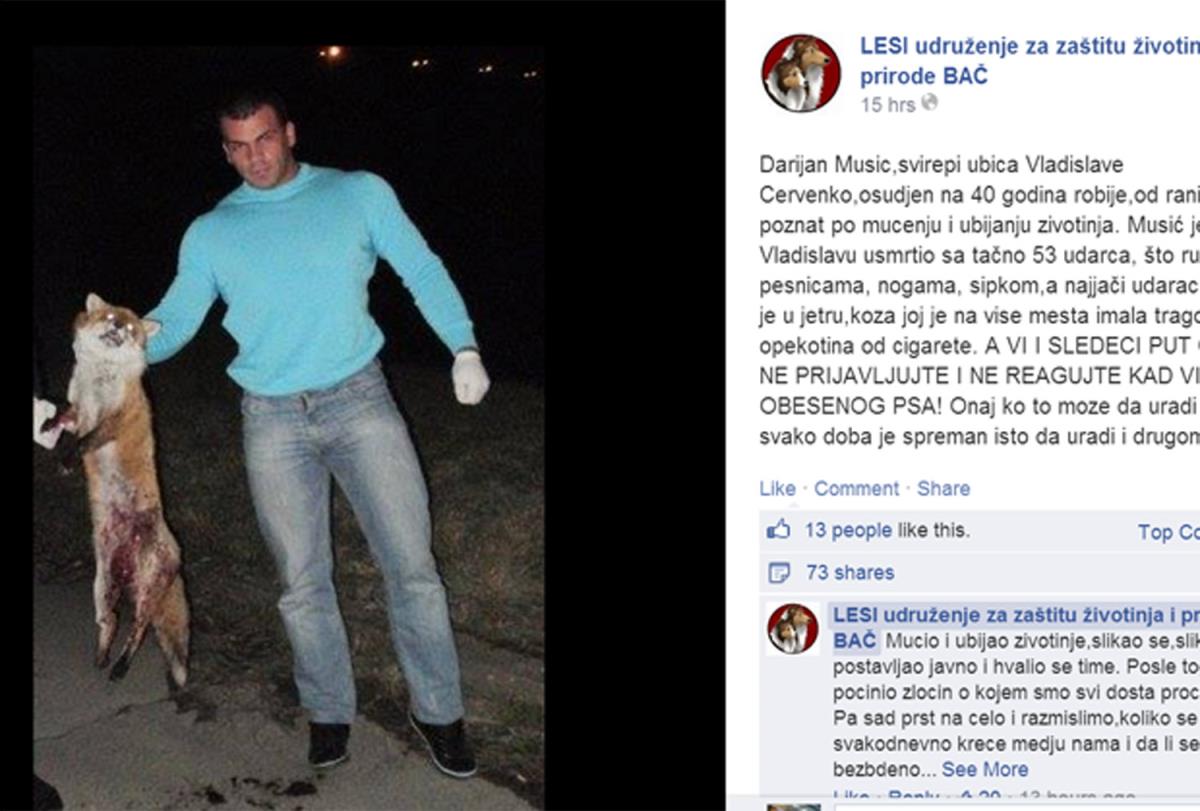 KUKAVICA VOLEO DA UBIJA: Darijan Musić odranije poznat kao mučitelj ...