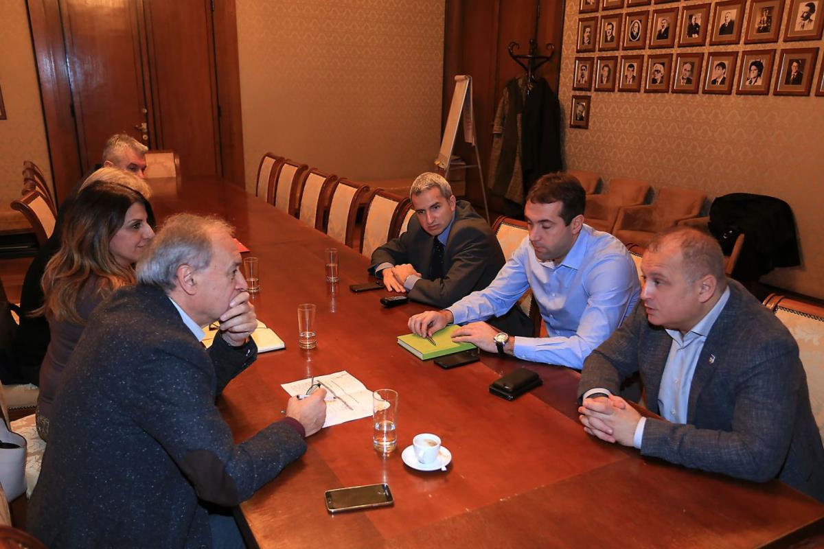 BEOGRAD PRIMIO CRNO-BELE: Delegacija Partizana u Skupštini grada | Kurir