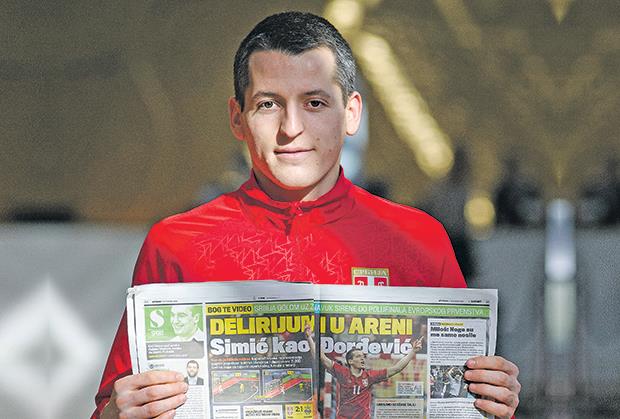 HEROJ NACIJE MILOŠ SIMIĆ: Naježio sam se od naslova u Kuriru | Kurir