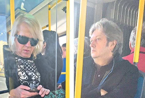 PAPARACO: Milomir Marić i Nataša Jovanović istim autobusom na posao ...