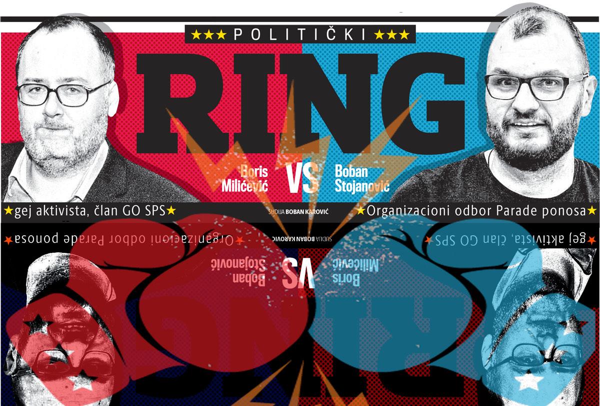 POLITIČKI RING: Boris Milićević vs Boban Stojanović | Kurir