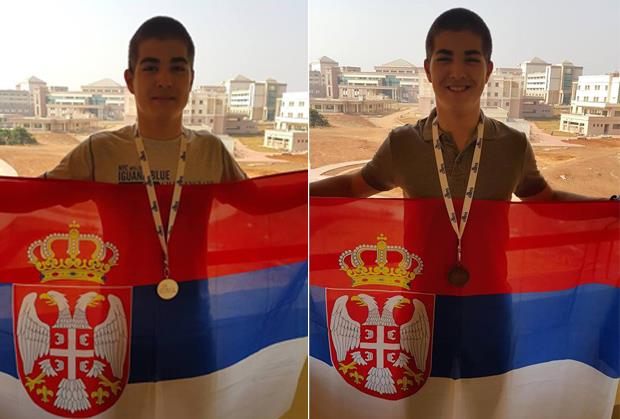 BOGDAN I NOVAK SU PONOS CELE SRBIJE Blizanci iz Niša osvojili 2 medalje ...