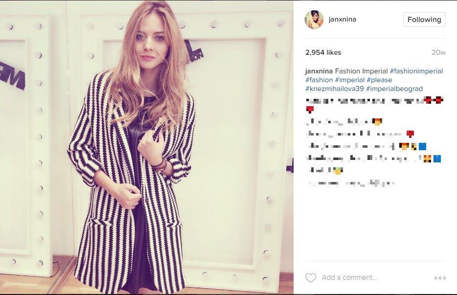 (FOTO) NINA JANKOVIĆ VAS JE OSVOJILA LEPOTOM: Udala se za koleginicinog ...