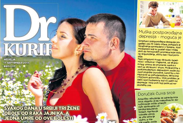 DANAS U KURIRU POKLON DODATAK DR KURIR: Sprečite tumor jajnika | Kurir