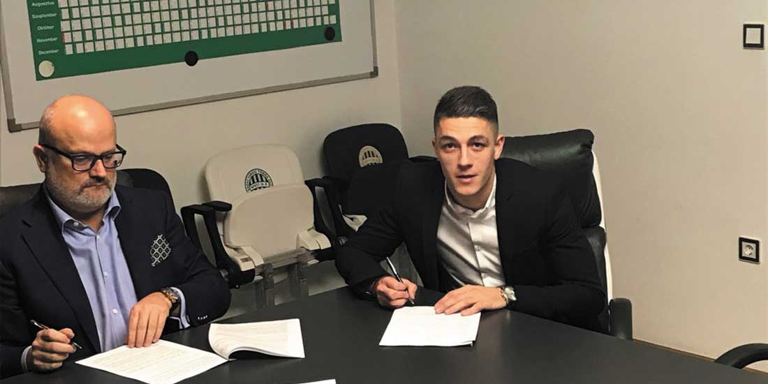 (FOTO) FUDBALER VOŽDOVCA POTPISAO ZA FERENCVAROŠ: Dejan Georgijević tri ...