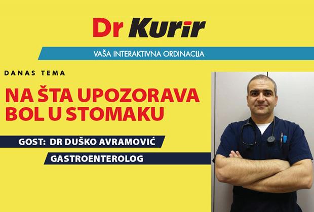 DANAS U EMISIJI DR KURIR UŽIVO SA GASTROENTEROLOGOM Dr Duško Avramović nam otkriva na šta sve ...